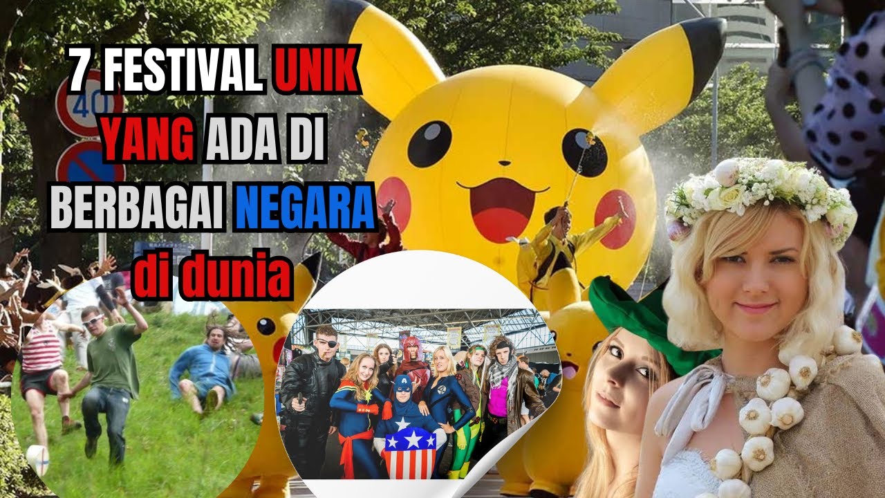 Fakta dunia: 7 FESTIVAL UNIK YANG ADA DI BERBAGAI NEGARA#faktamenarik ...