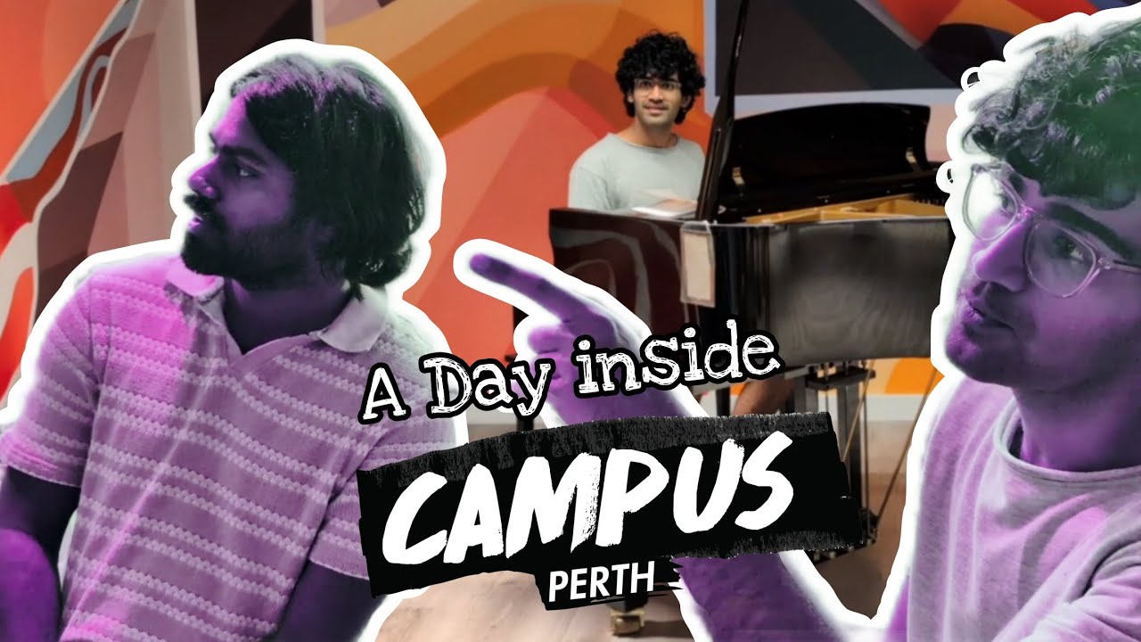A day inside Campus Perth | Misal Paav Party - YouTube