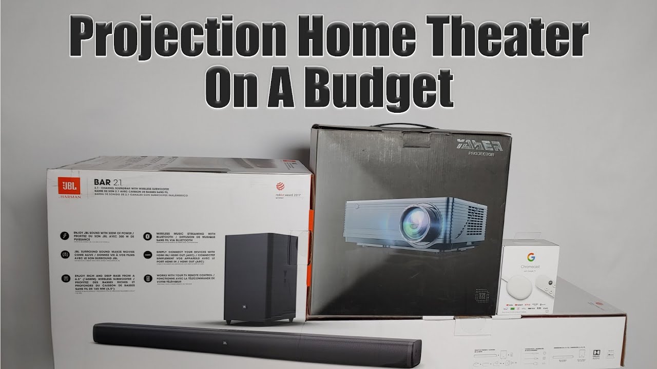 How you can setup a projection home theater on a budget. - YouTube