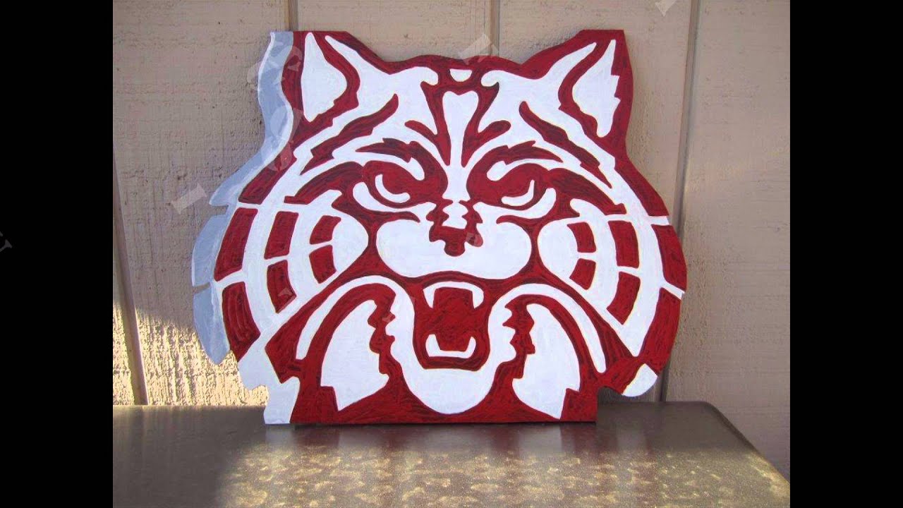 Wooden cutouts _ how to project_ trace_cutout_paint - YouTube