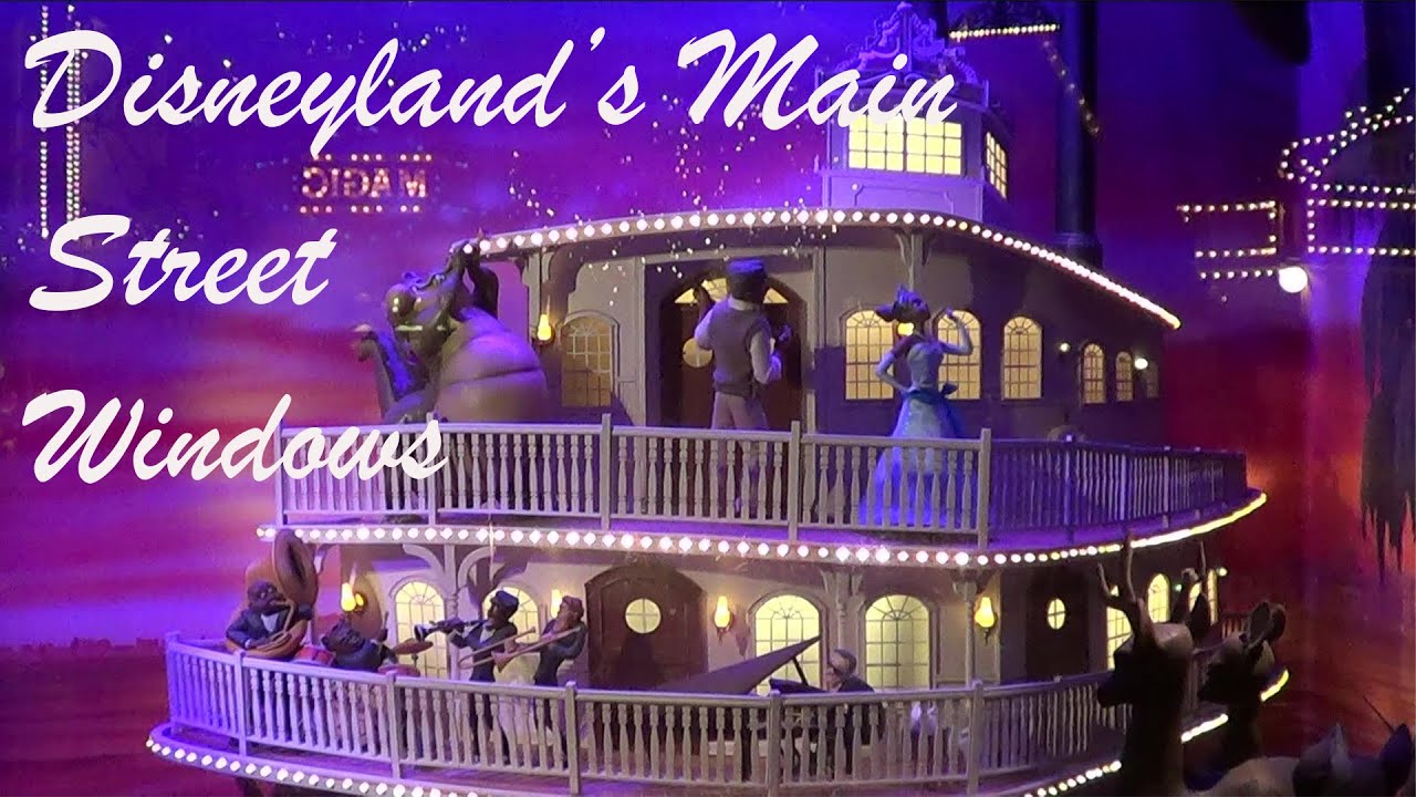 BONUS FOOTAGE: DISNEYLAND'S MAIN STREET ANIMATED WINDOW DISPLAYS - YouTube