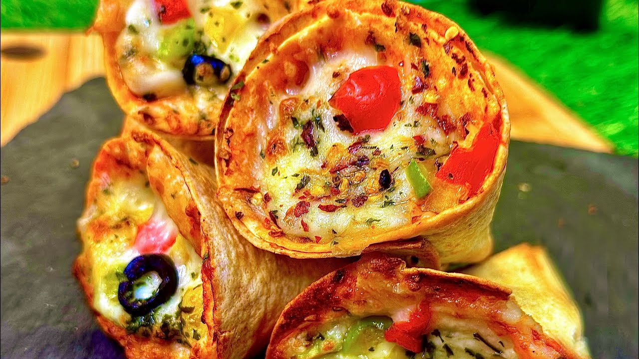 Cheesy PIZZA CONES | How to Make Pizza Cones at Home | Easy Snack ...
