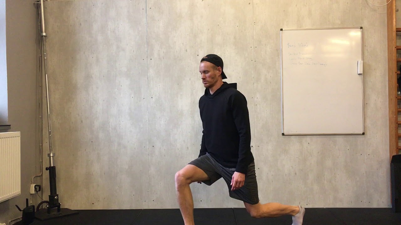 Split Squat Iso-hold - YouTube