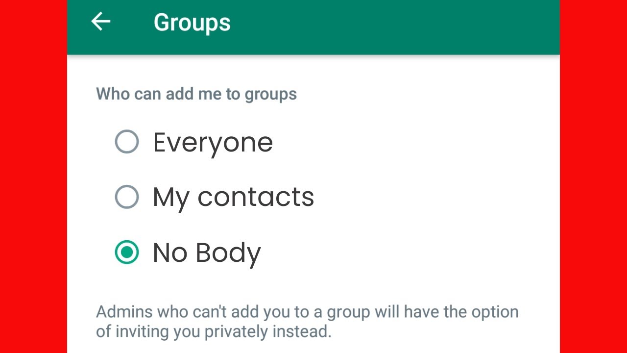 How To Stop Someone Adding Me In WhatsApp Group 2022 - YouTube