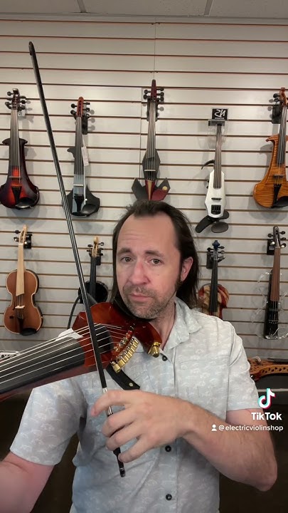 How Do You Tune A 7-String Violin? #electricviolin - YouTube