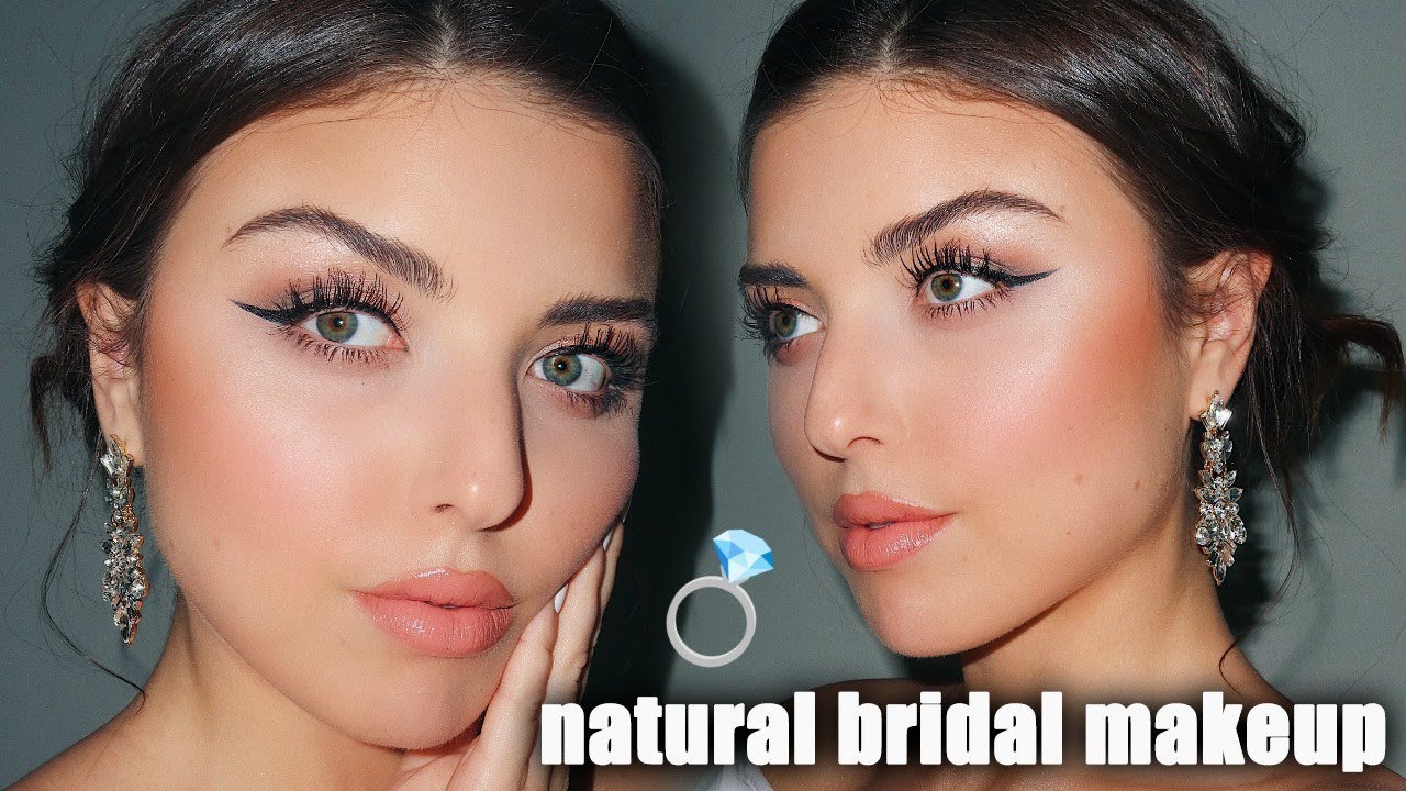 NATURAL ROYAL WEDDING MAKEUP (100% DRUGSTORE) - YouTube