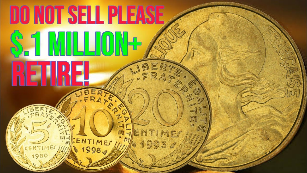 🔴France Most valuable Coin centmites coins worth up to Million Dollars ...