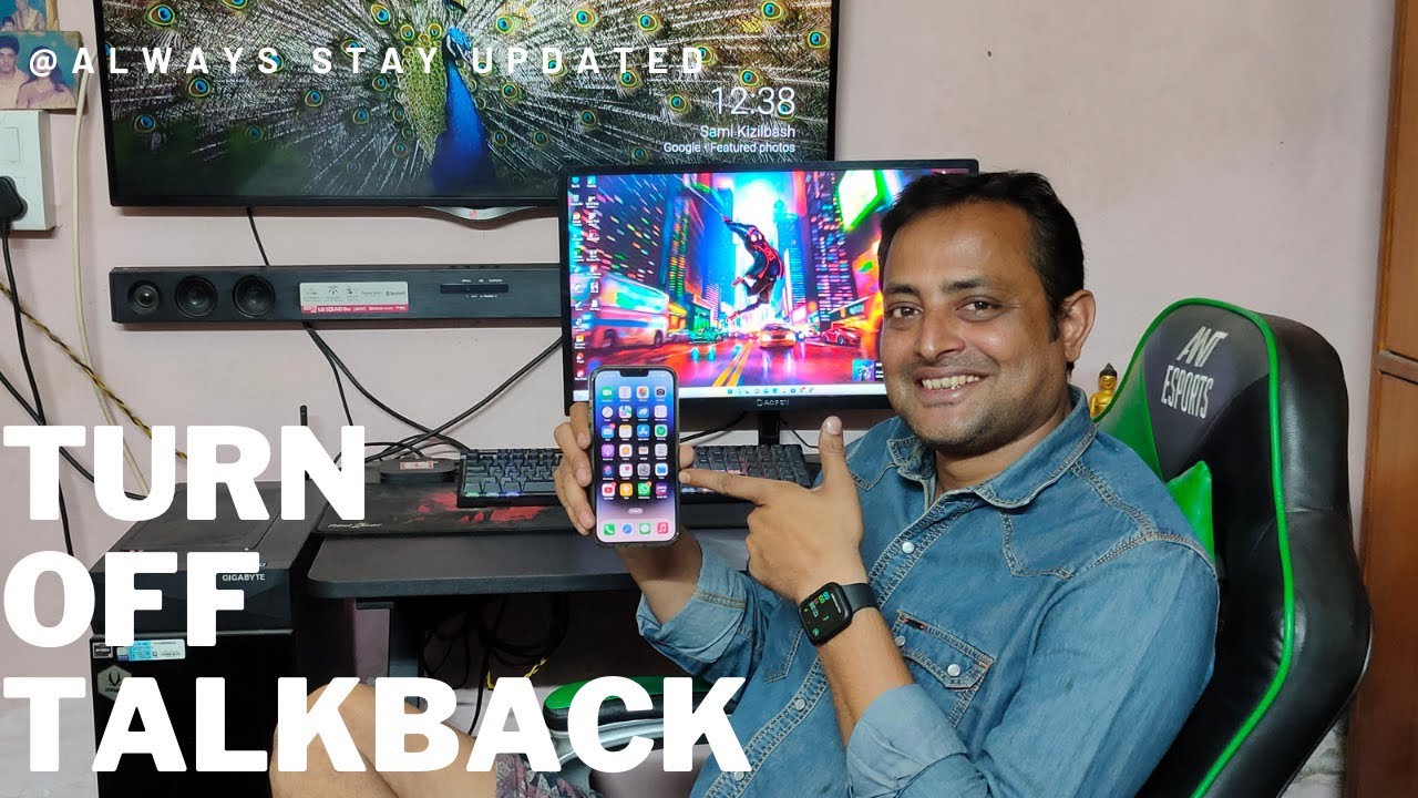 Mobile touch not working| How to TURN OFF talkback mode on android ...