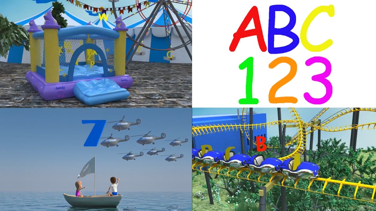 ABC Song - Learn Numbers - Kids Learning Series by ABCsong.TV - YouTube