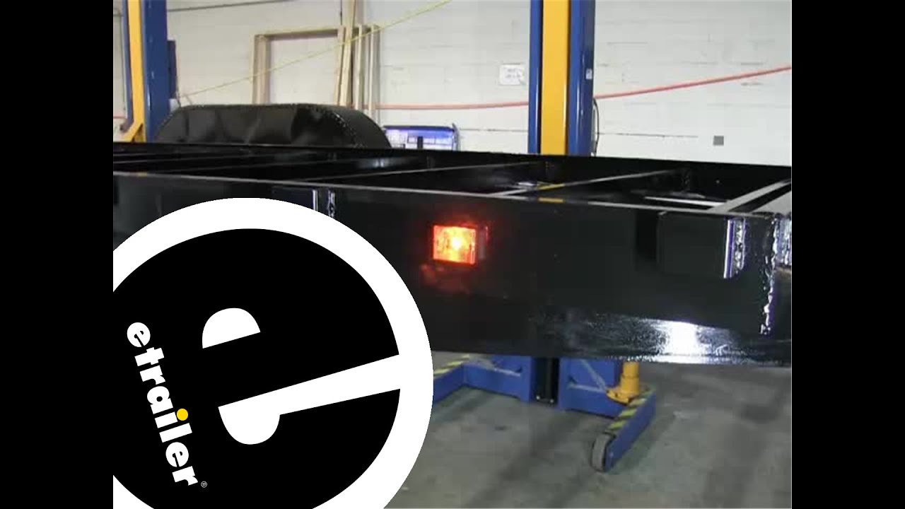 Installation of the Optronics Square Trailer Clearance Light - etrailer.com - YouTube