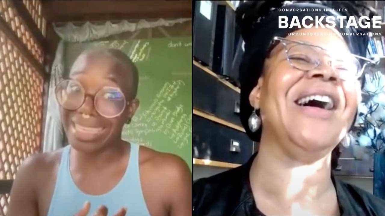 Backstage: d'bi.young anitafrika & Djanet Sears - YouTube