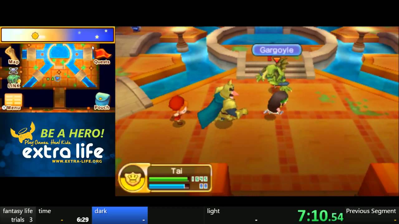 fantasy life trials speedrun in 42:39.87 - YouTube