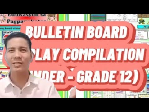 BULLETIN BOARD DISPLAY COMPILATION (KINDER - GRADE 12) - YouTube