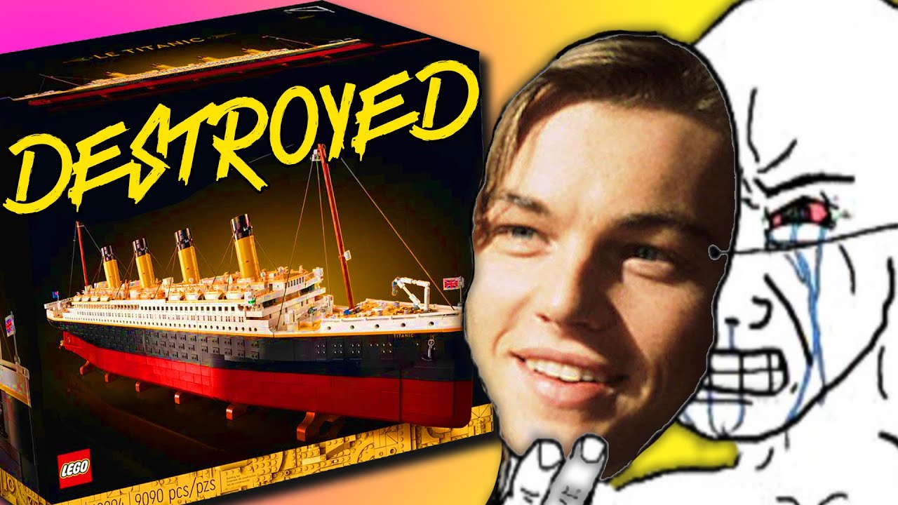 Smashing the Largest Lego Set In Existence - YouTube