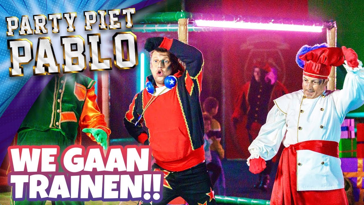 Wij Gaan Trainen - Party Piet Pablo - Sinterklaasliedjes - YouTube