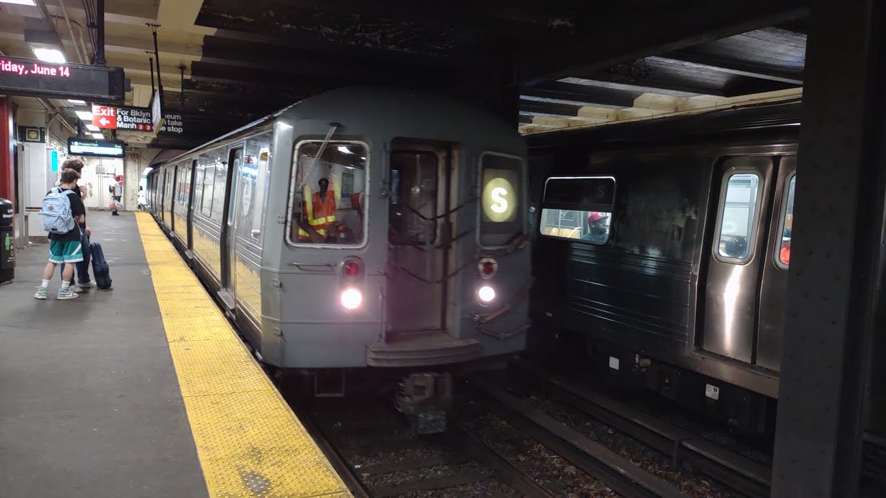 MTA NYCT Subway: Westinghouse R68 Franklin Avenue Shuttle Ride From ...