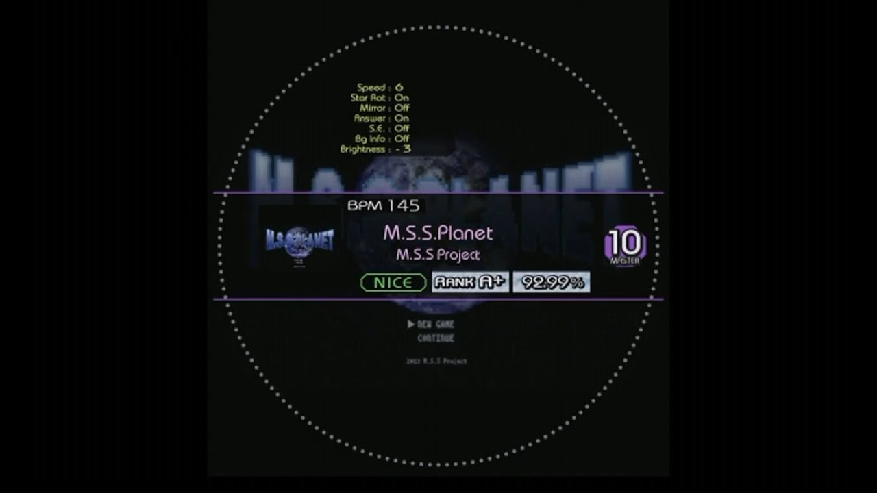 【譜面確認用】M.S.S.Planet MASTER - YouTube