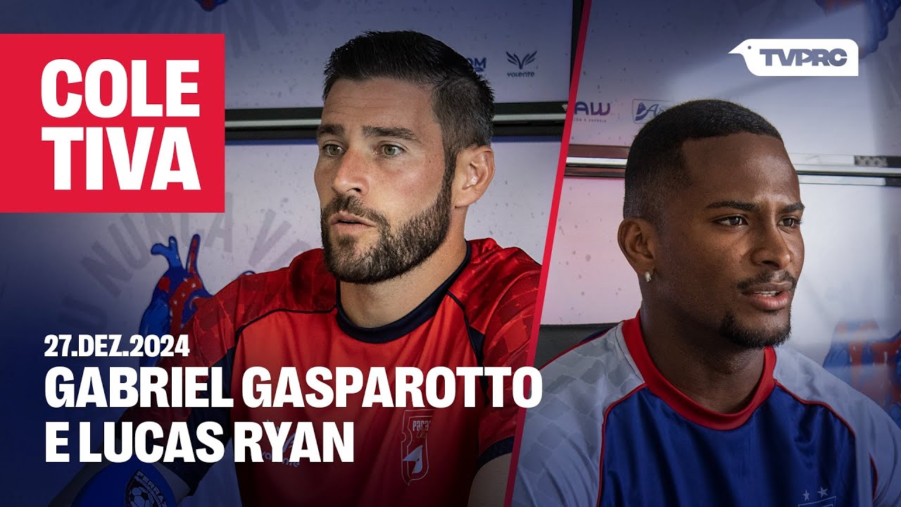 COLETIVA DE IMPRENSA - GABRIEL GASPAROTTO E LUCAS RYAN - YouTube