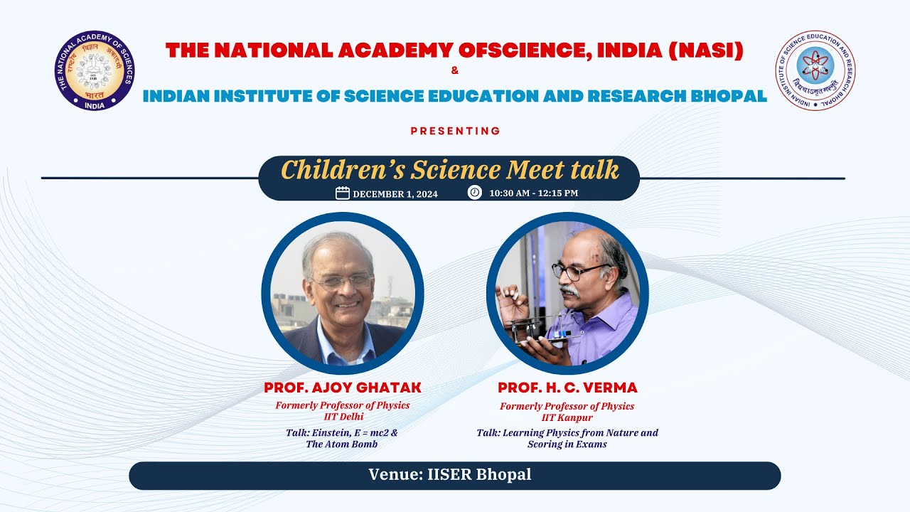 NASI_Children Science Meet - YouTube