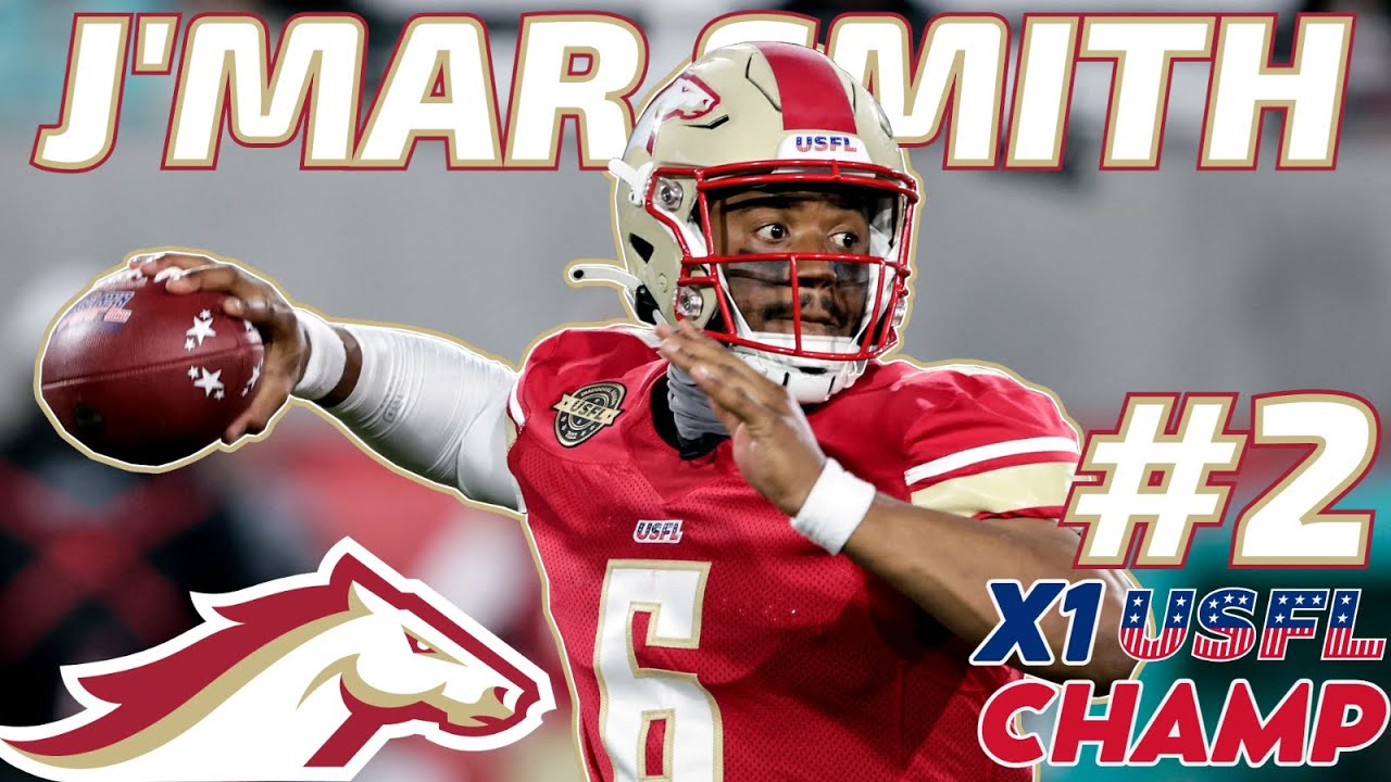 Preseason USFL Quarterback Rankings: #2 J'Mar Smith Birmingham Stallions - YouTube
