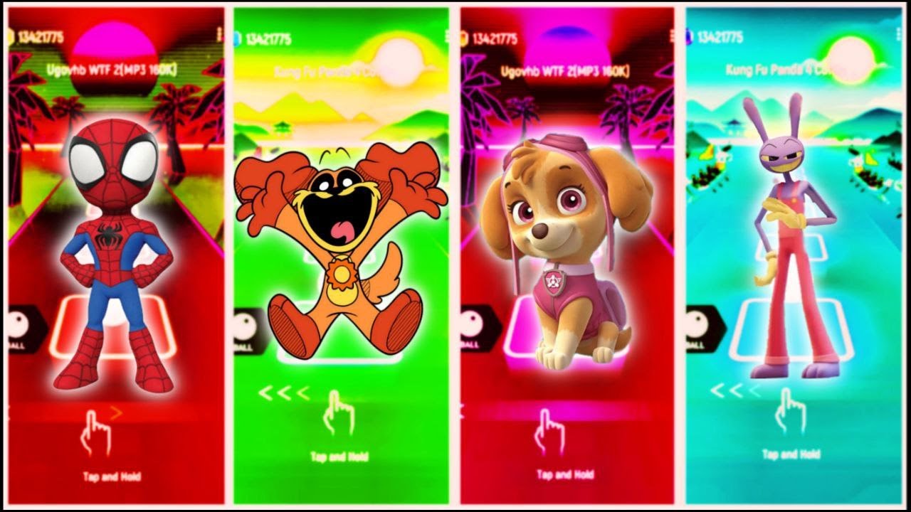 Cartoon Multiverse🎶Spider Man🎶Dog Nap🎶Pink Dog🎶Digital Circus🎶Who is ...