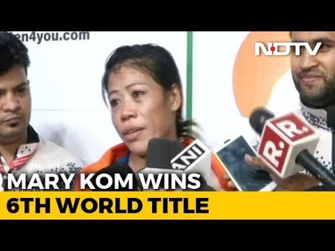 Mary Kom 1st Woman Boxer To Win Six World Championship Gold Medals ...