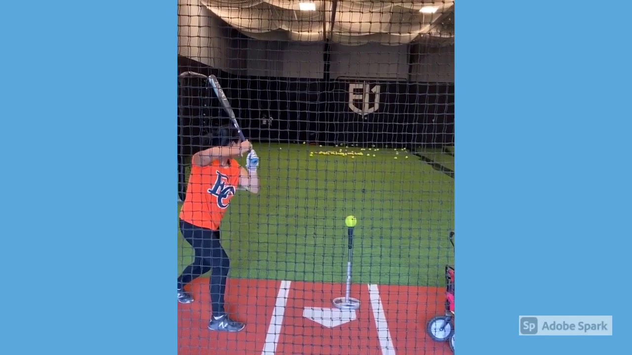 Zoe Bachar Hitting Workout with Coach Jeske 10/5/20 - YouTube