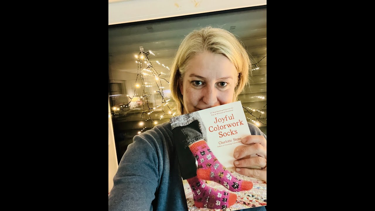 Strickpodcast #89 Buchrezension Joyful Colorwork Socks von Charlotte ...