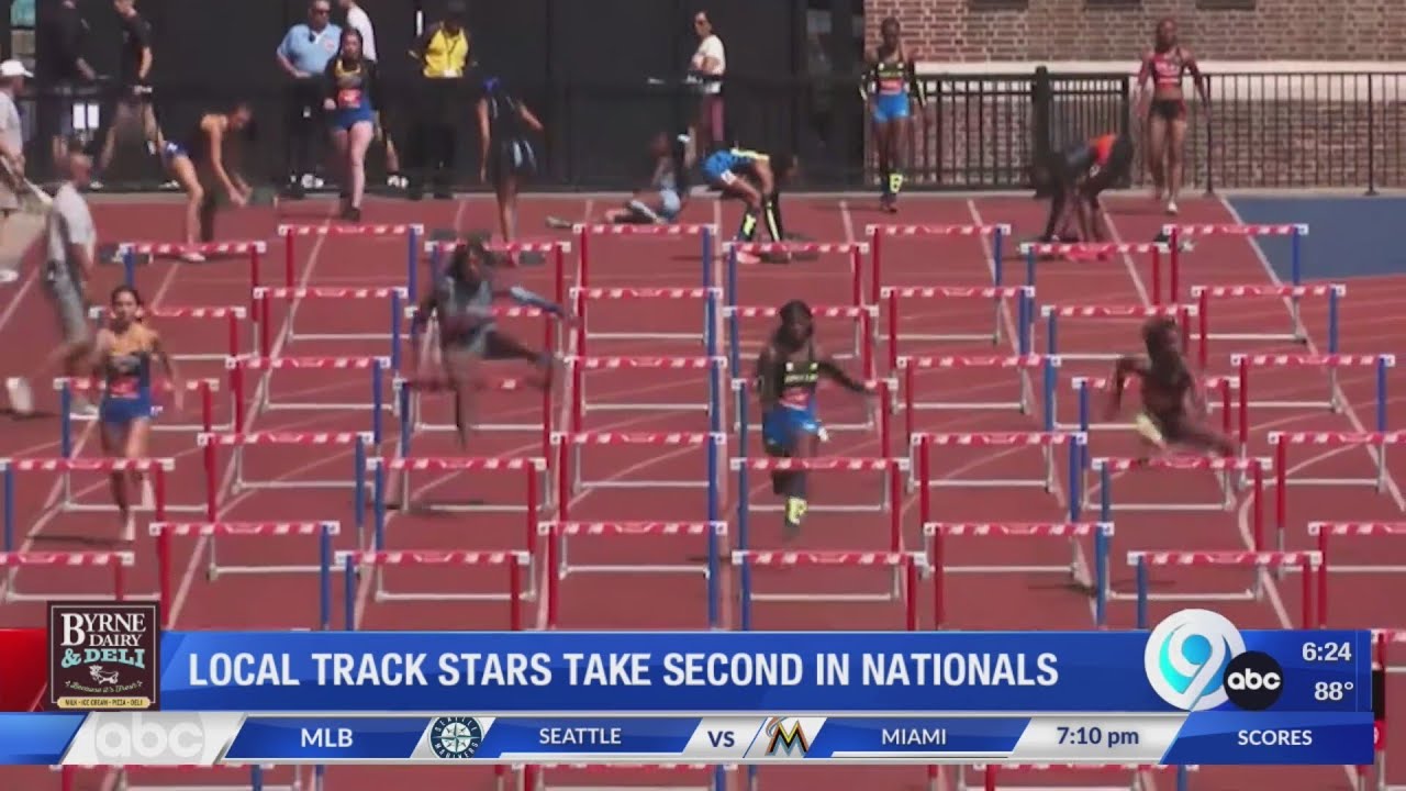 Local track stars take second in nationals - YouTube