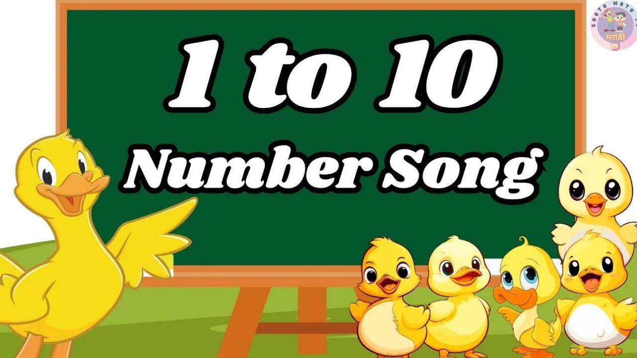 Numbers Song | 1 to 10 Numbers song | kids rhymes #148 - YouTube