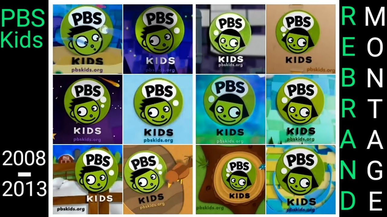 PBS Kids 2008-2013 Rebrand Montage! (HD) - YouTube