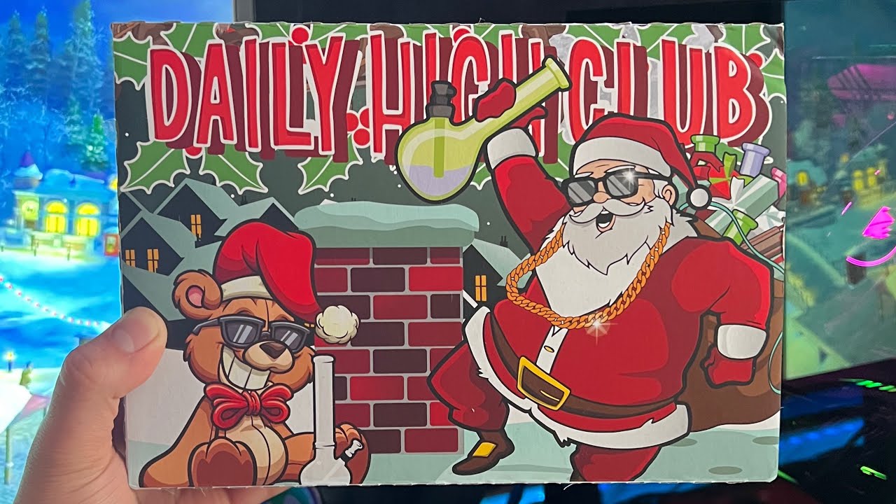 DAILY HIGH CLUB DECEMBER BOX 2024 - YouTube