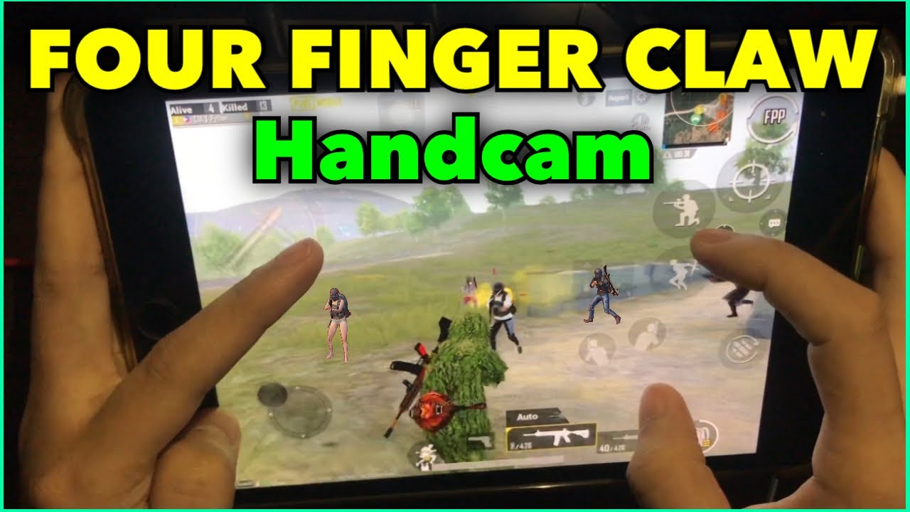 Four Finger Claw Handcam is Back | PUBG Mobile - IPAD MINI 5 - YouTube