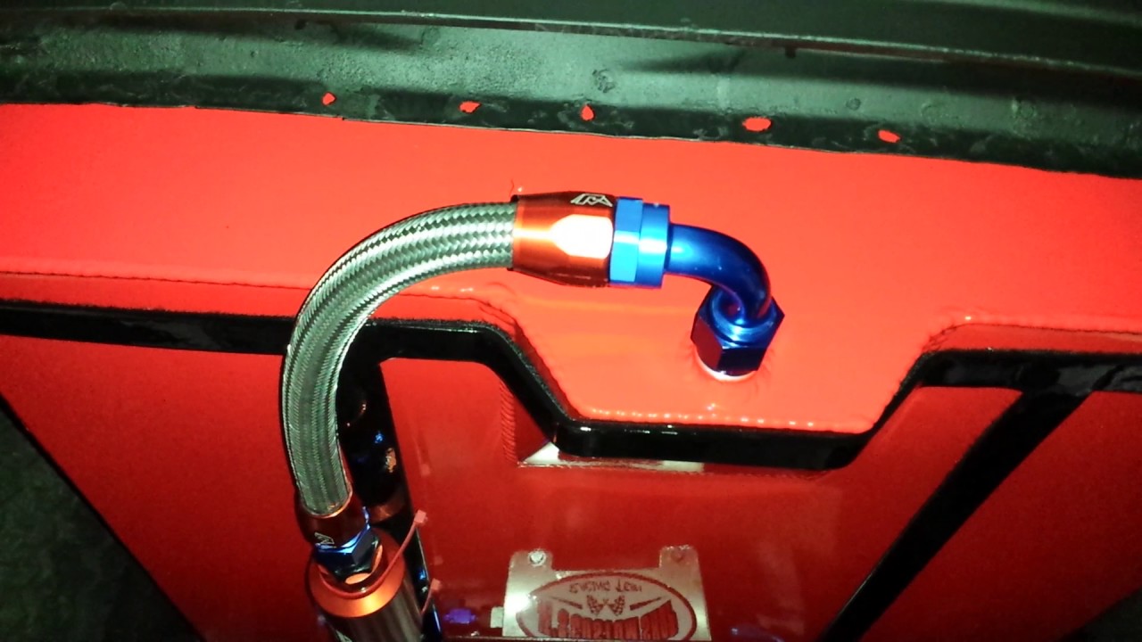 New Fuel System On Pro Street Camaro - YouTube