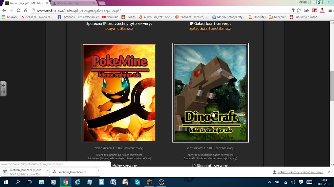 Instalace MC Titan launchru (stejný jako technic launcher) - YouTube
