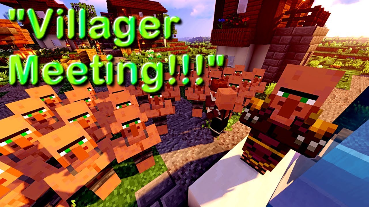 Evil Villagers!! - Minecraft All The Mods 9 (ATM) [Season 1] - Ep 4 ...