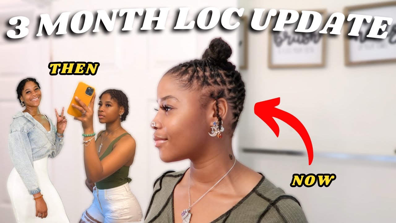 3 Month Loc Update | Retwisting Routine - YouTube