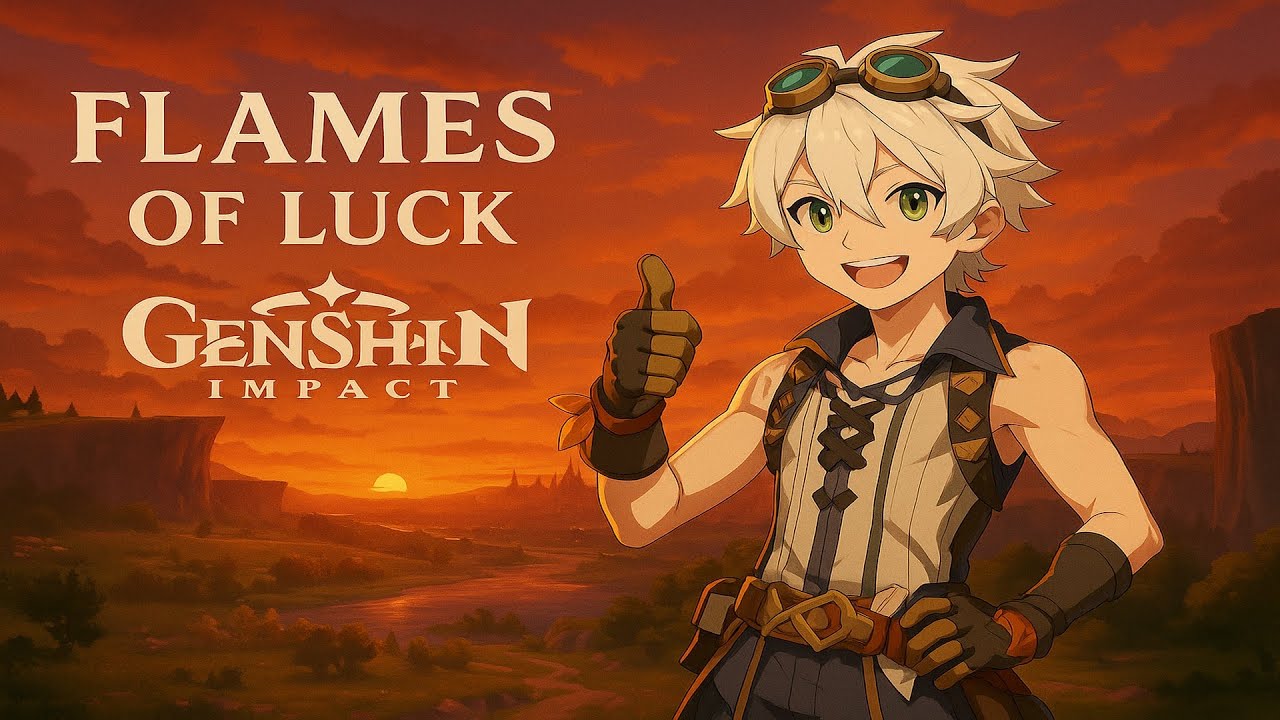 Genshin impact | "Flames of Luck" | Bennett song - YouTube
