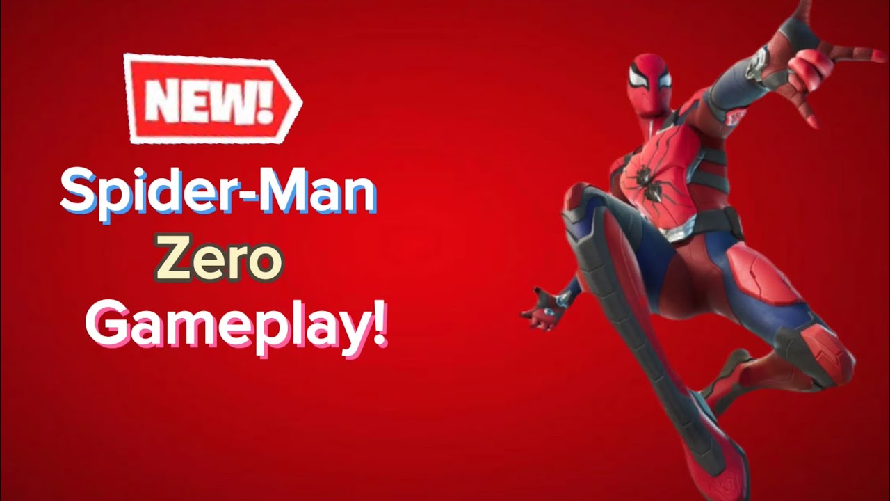 New Spider-Man Zero Skin Gamplay (No Commentary) - YouTube