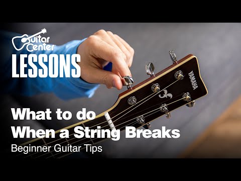 How To Repair A Damaged Guitar String