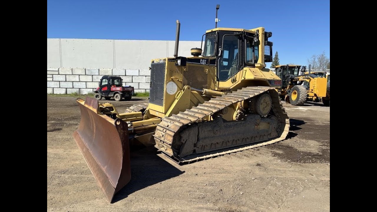 1999 Caterpillar D6M Crawler Dozer - YouTube