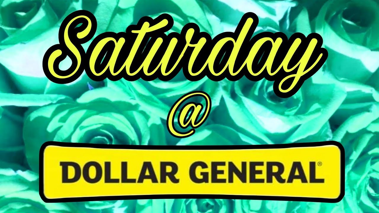Saturday At Dollar General ($5/$25 Deals) - YouTube