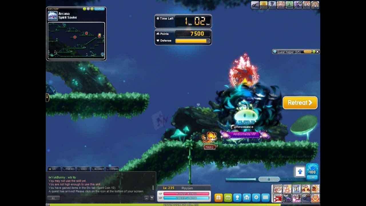 Maplestory Spirit Savior Dual Blader - YouTube
