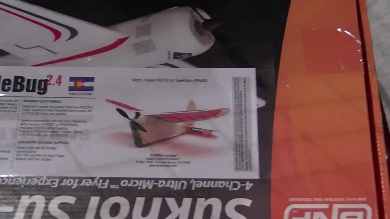Stevens Aero PuddleBug UltraMicro RC Airplane Kit with Parkzone Ultra ...