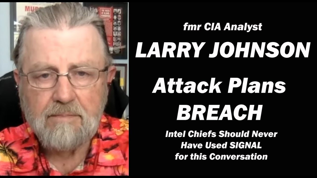 Larry Johnson fmr CIA Analyst - LIVE Today 1:00p est - YouTube