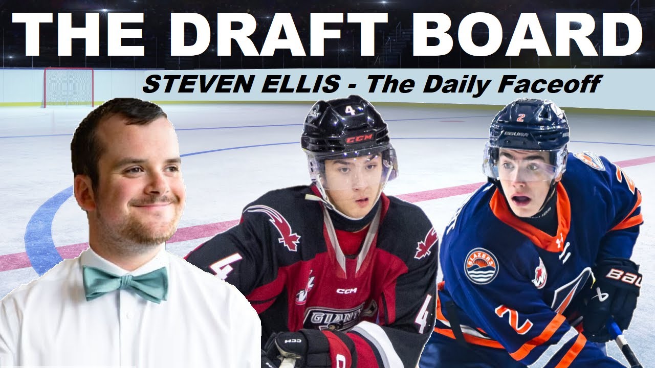 Steven Ellis from The Daily Faceoff talks 2026 NHL Draft Rankings - YouTube