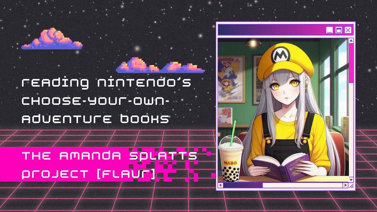 Reading Nintendo's Choose-Your-Own-Adventure style books - YouTube