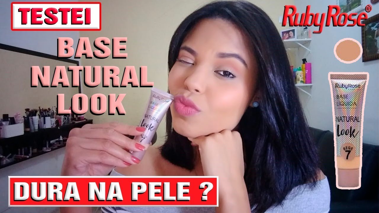 NOVA BASE DA RUBY ROSE NATURAL LOOK (RESENHA) - POR DENISE MONTEIRO ...