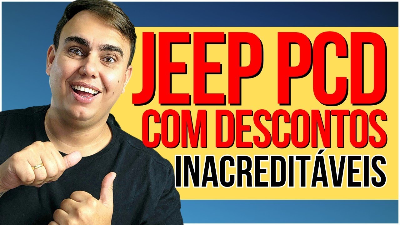 JEEP PDC COM DESCONTOS INACREDITÁVEIS! #auto #carros #pcd - YouTube