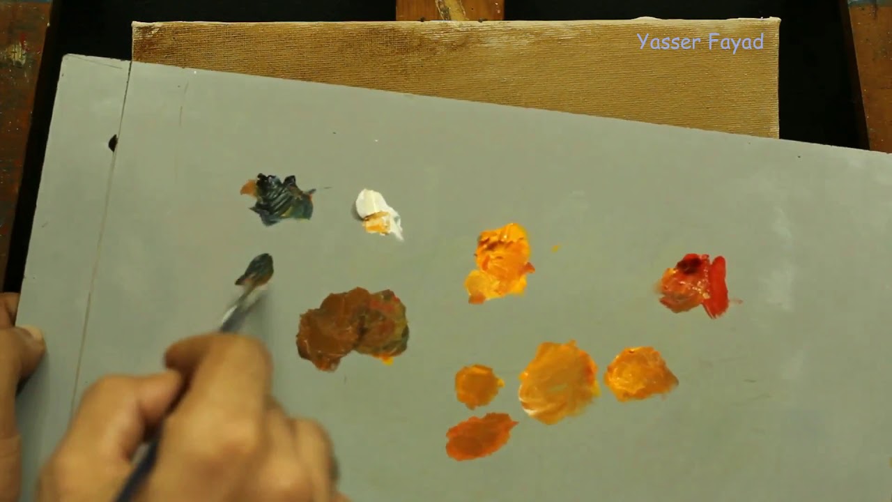 Oil Painting Still Life With Yasser Fayad Part 2 - YouTube